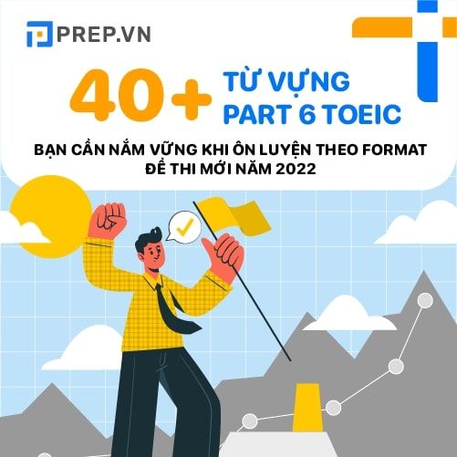 40+ từ vựng part 6 TOEIC trọng tâm năm 2023