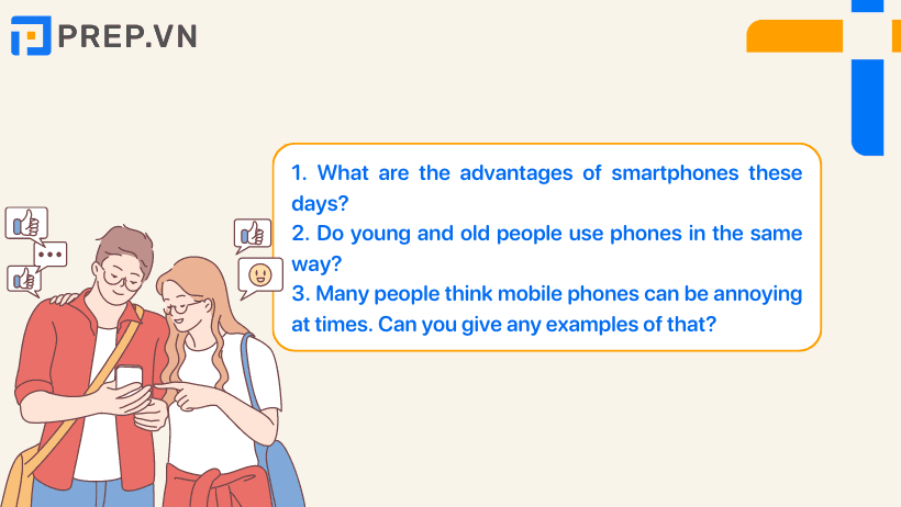 Bài mẫu IELTS Speaking Part 2, 3: Describe a smartphone