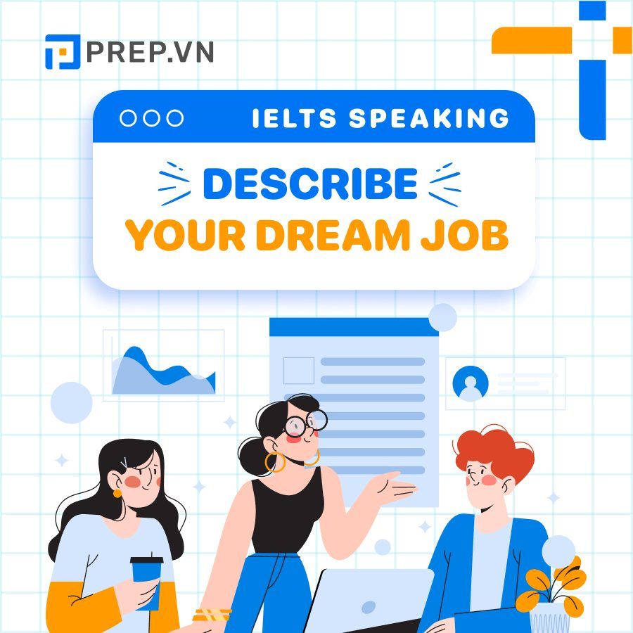 Describe your dream job - Bài mẫu Speaking Part 2 + 3