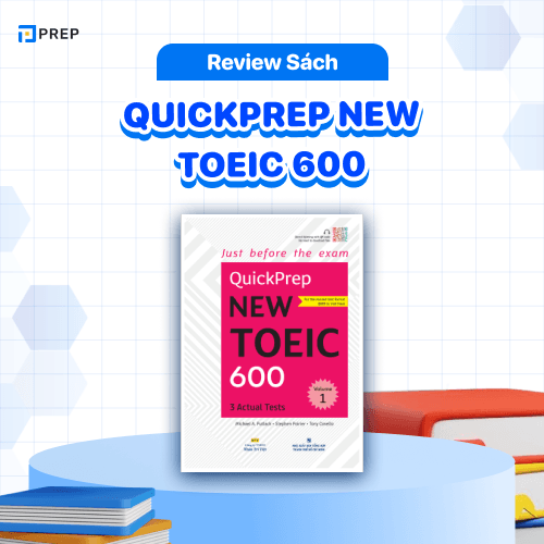 Tải 2 cuốn sách QuickPrep New TOEIC 600 PDF miễn phí