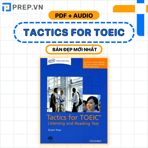 [PDF+Audio] Download sách Tactics for TOEIC miễn phí