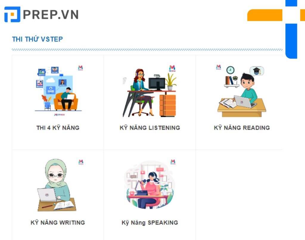 3 Trang Web Thi Thử VSTEP Online 4 Kỹ Năng Tốt Hiện Nay