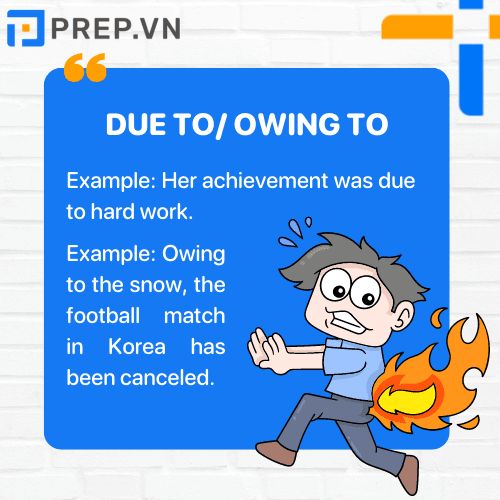 Tổng hợp 25+ cụm từ thay thế cho Because trong tiếng Anh!