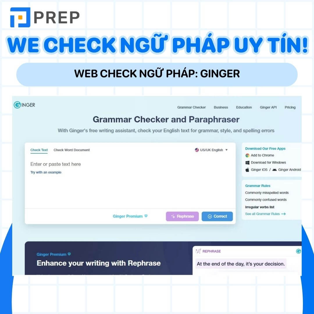 Top 5 websites check ngữ pháp tiếng Anh chuẩn xác nhất